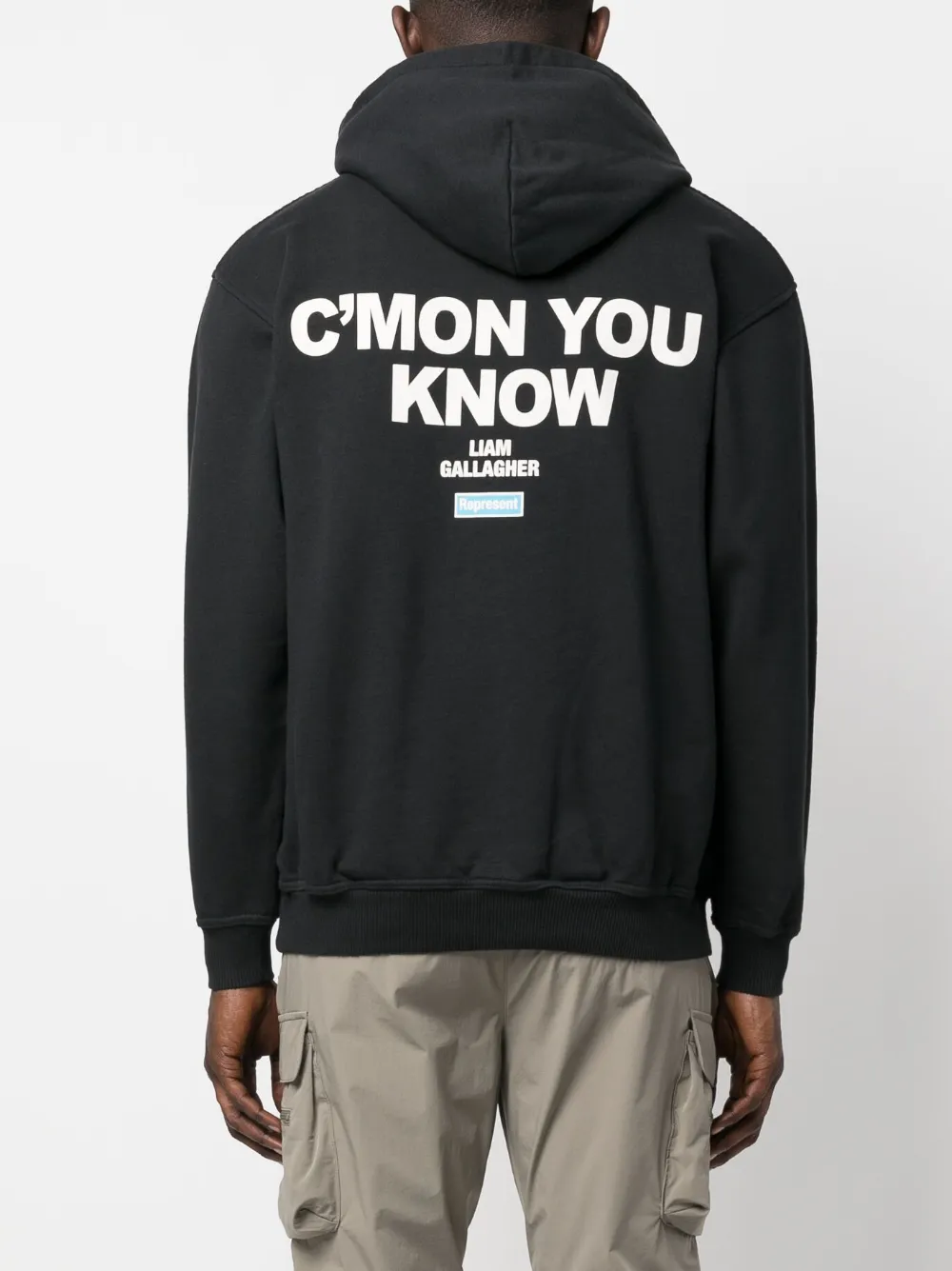 Represent Lg Main Road Hoodie In Black | ModeSens