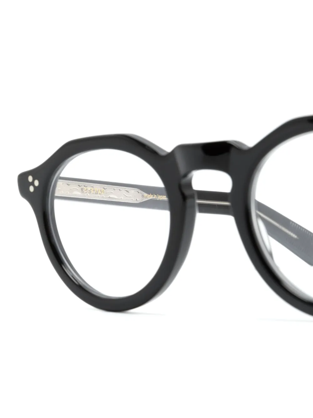 Eyevan7285 Mason round-frame Glasses | Black | FARFETCH