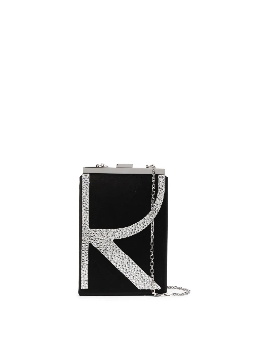Roger Vivier Crystal Logo Crossbody Bag - Farfetch