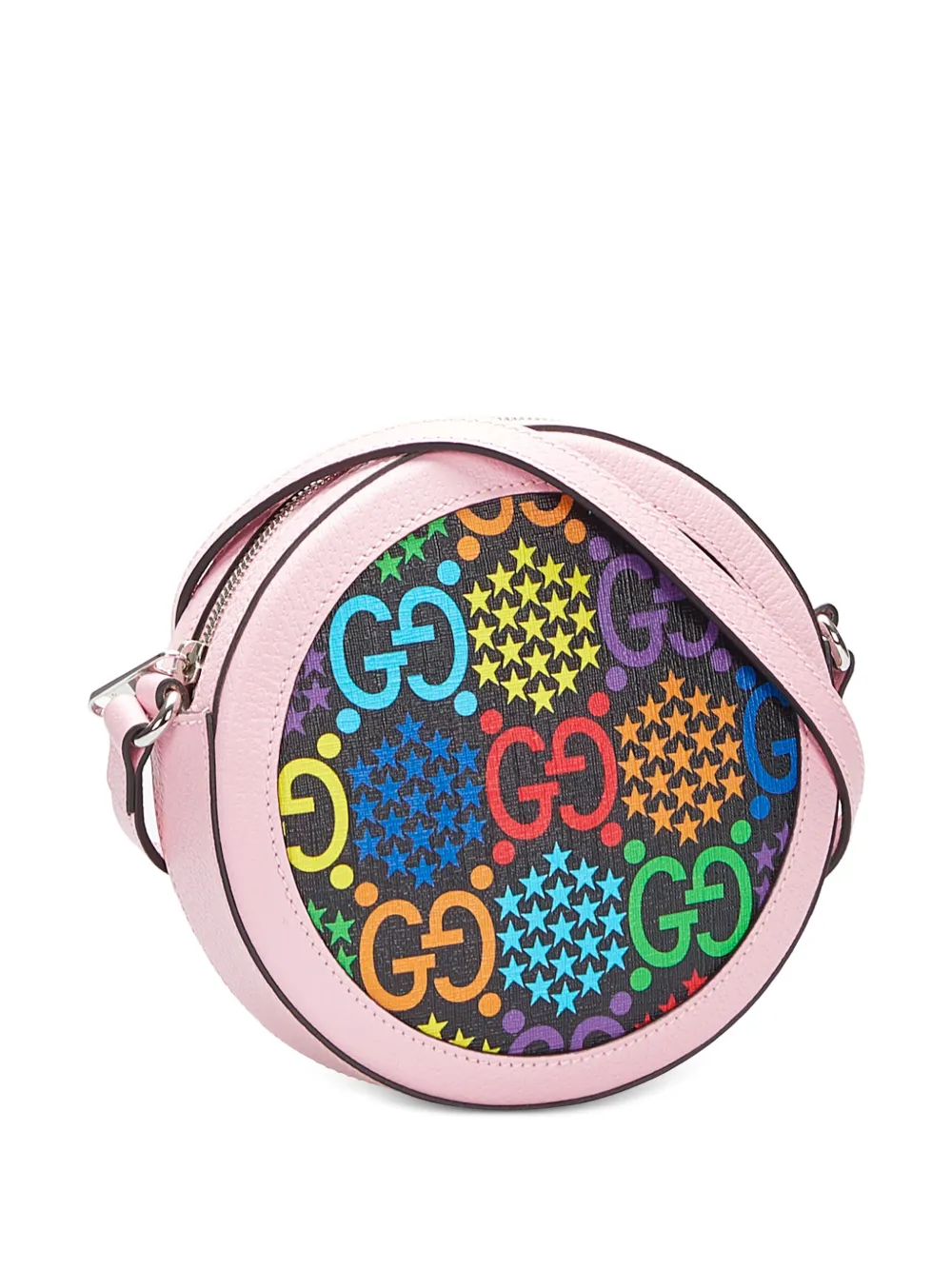 Pre-owned Gucci Gg Supreme Psychedelic Crossbody In Pink | ModeSens
