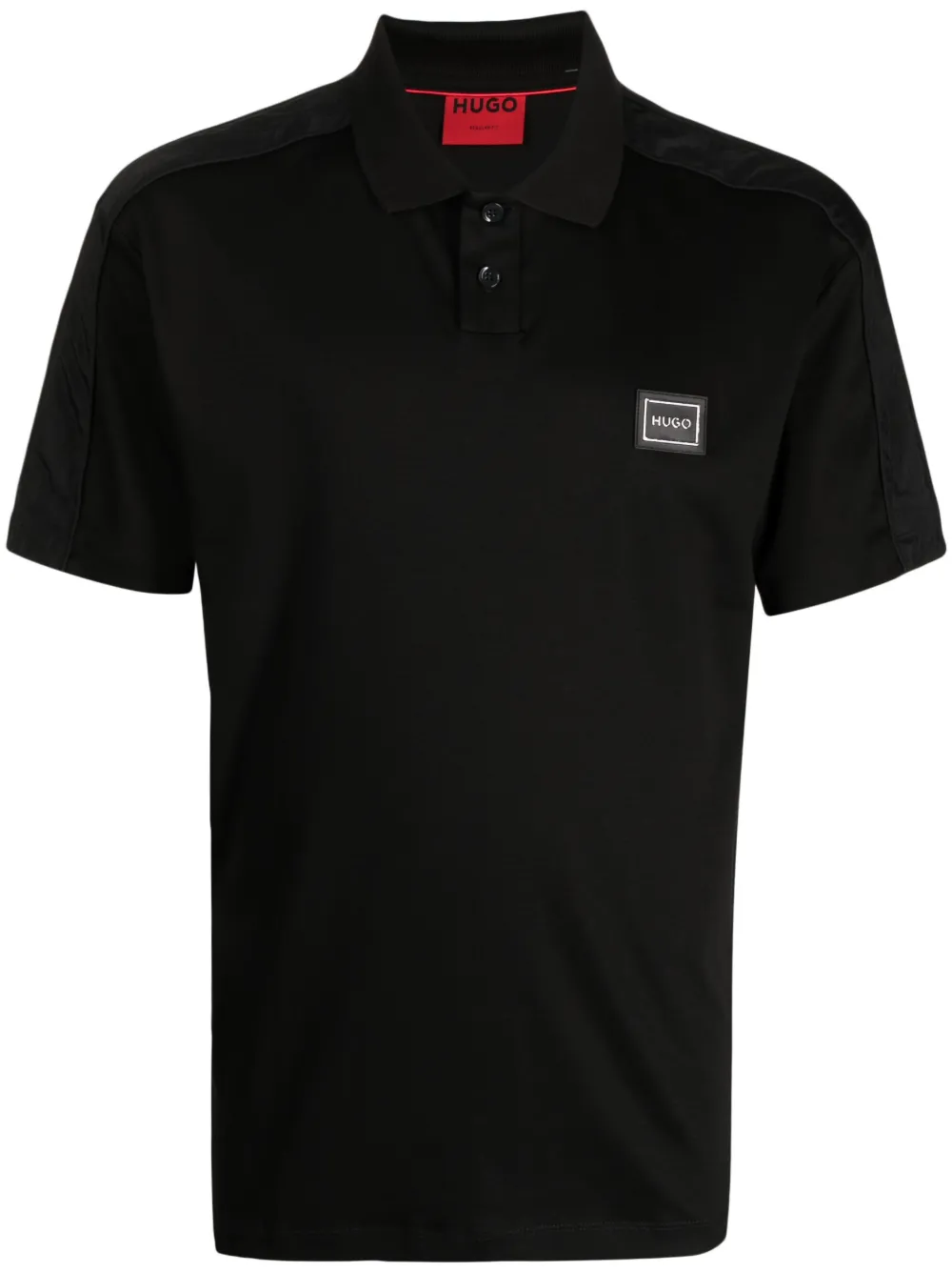 HUGO logo-patch polo shirt | Smart Closet
