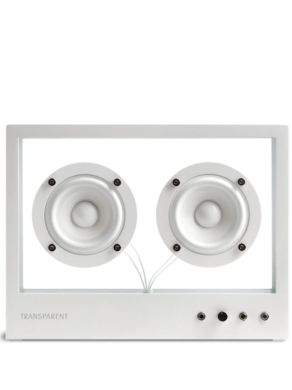 Transparent Small Speaker In White | ModeSens