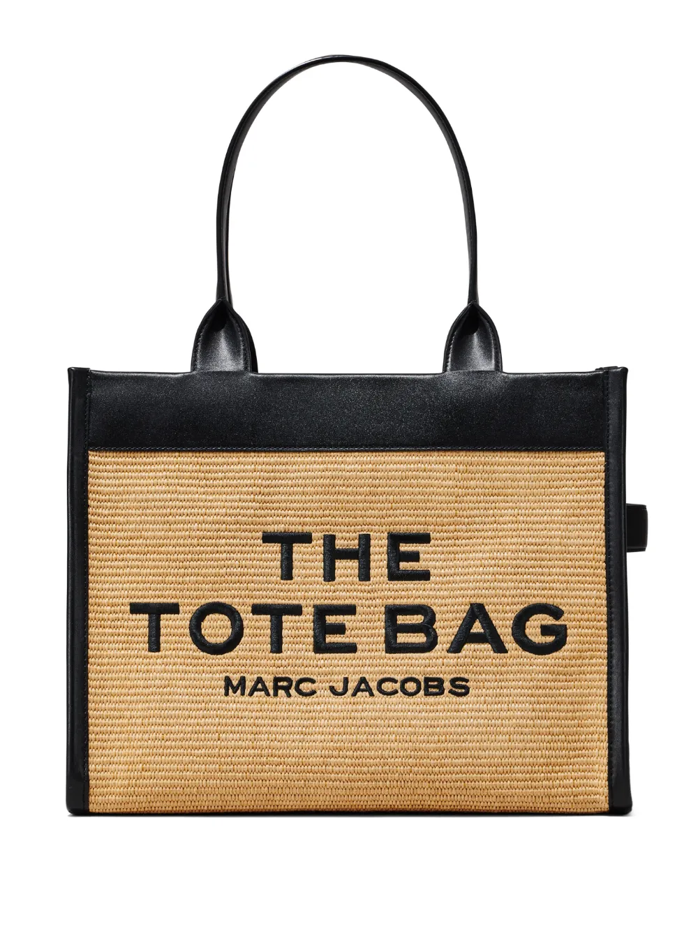 Marc Jacobs Medium Woven-raffia Tote Bag In Neutrals | ModeSens