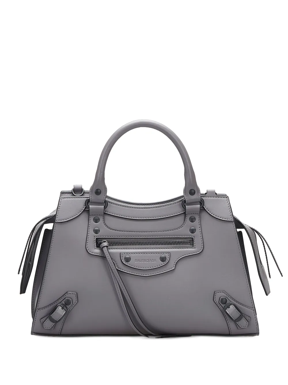 Pre-owned Balenciaga Small Neo Classic City Two-way Bag In Grey | ModeSens