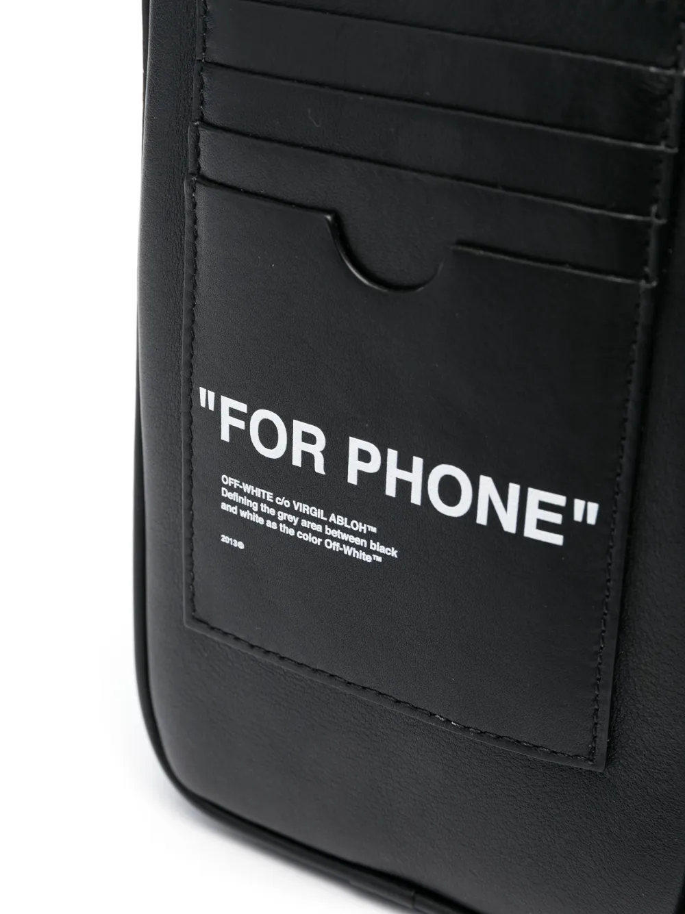 Off-White slogan-print Messenger Bag | Black | FARFETCH