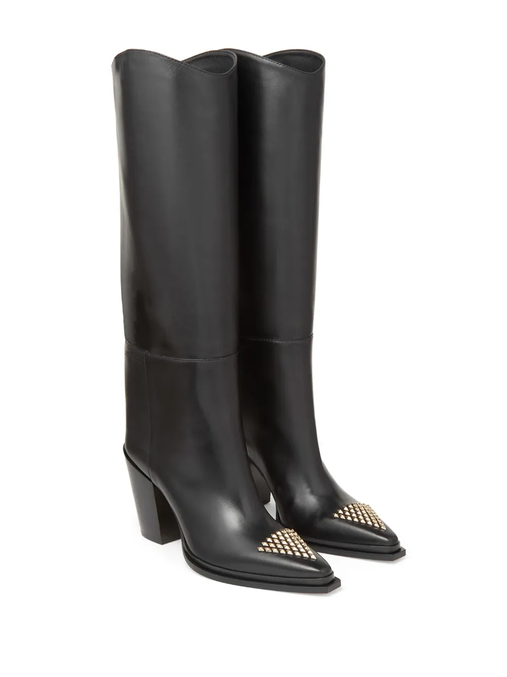 Jimmy Choo Cece 80mm stud-embellished Boots - Farfetch