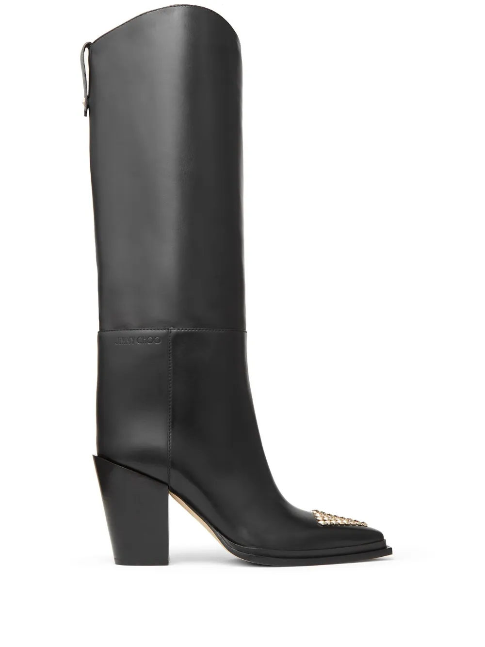 Jimmy Choo Cece 80mm stud-embellished Boots - Farfetch