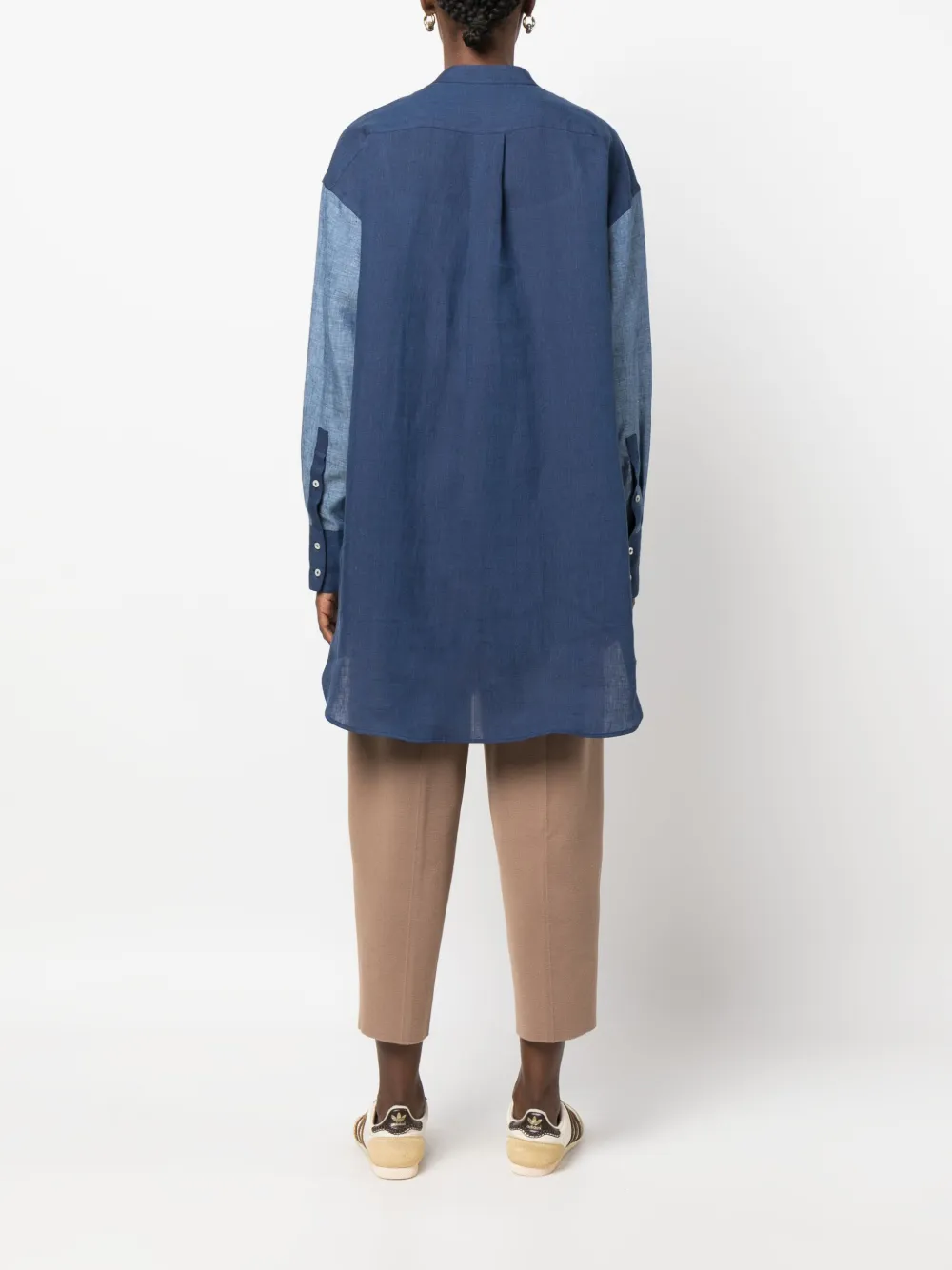 Moorer Brina-DNY Linen Shirt - Farfetch