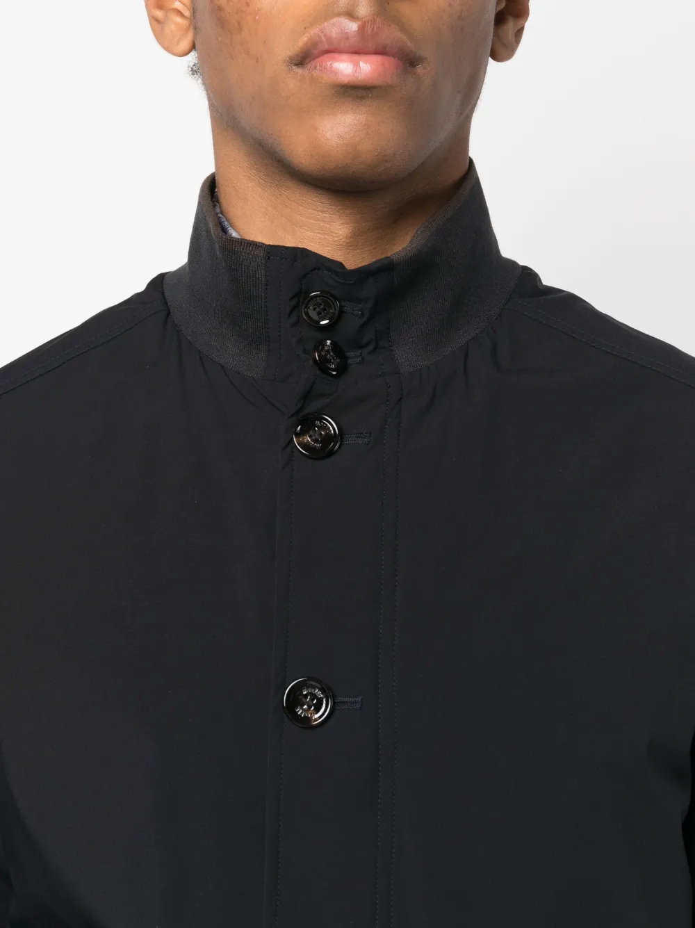 Moorer Front button-fastening Bomber Jacket - Farfetch