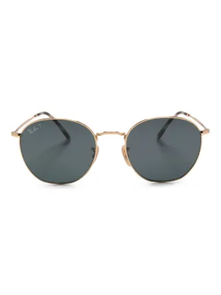 Ray-Ban Lunettes De Soleil Rob Teintées à Monture Ronde - Farfetch