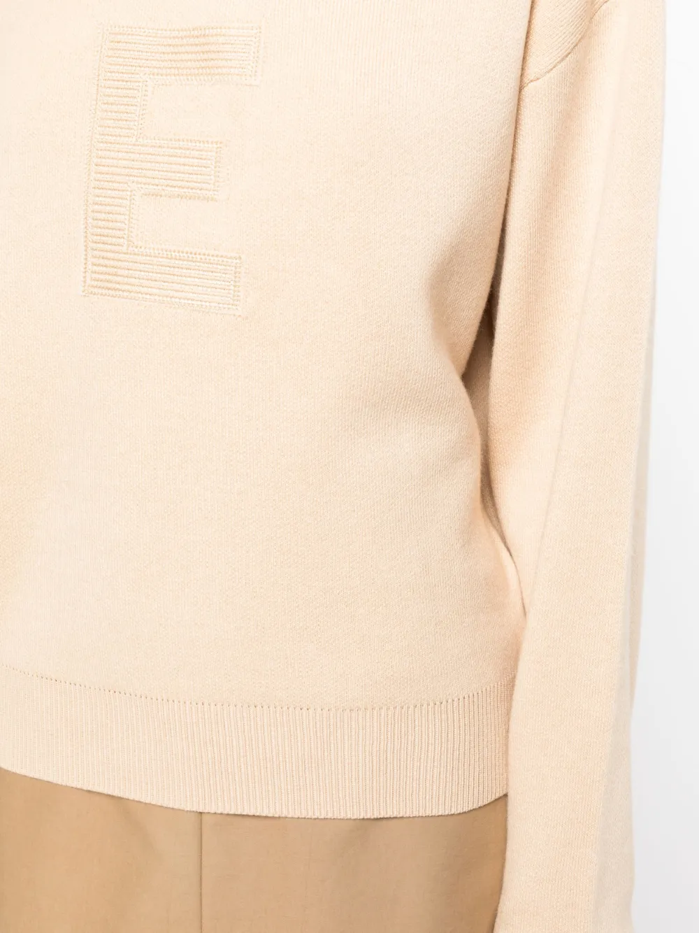 FEAR OF GOD ESSENTIALS embroidered-logo Turtleneck Jumper - Farfetch