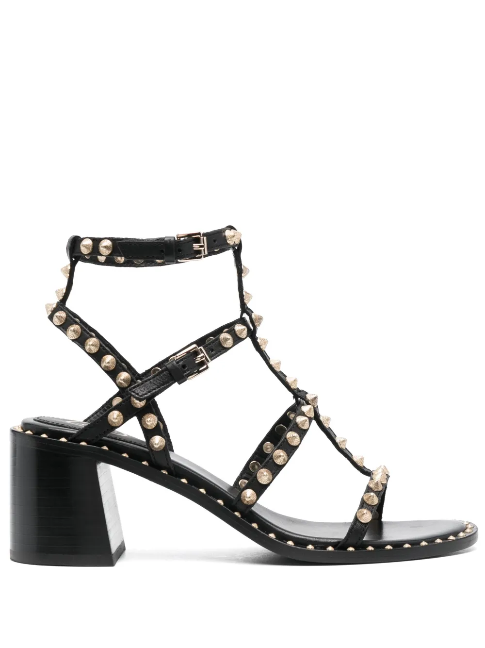 Ash 70mm Studded Leather Sandals - Farfetch