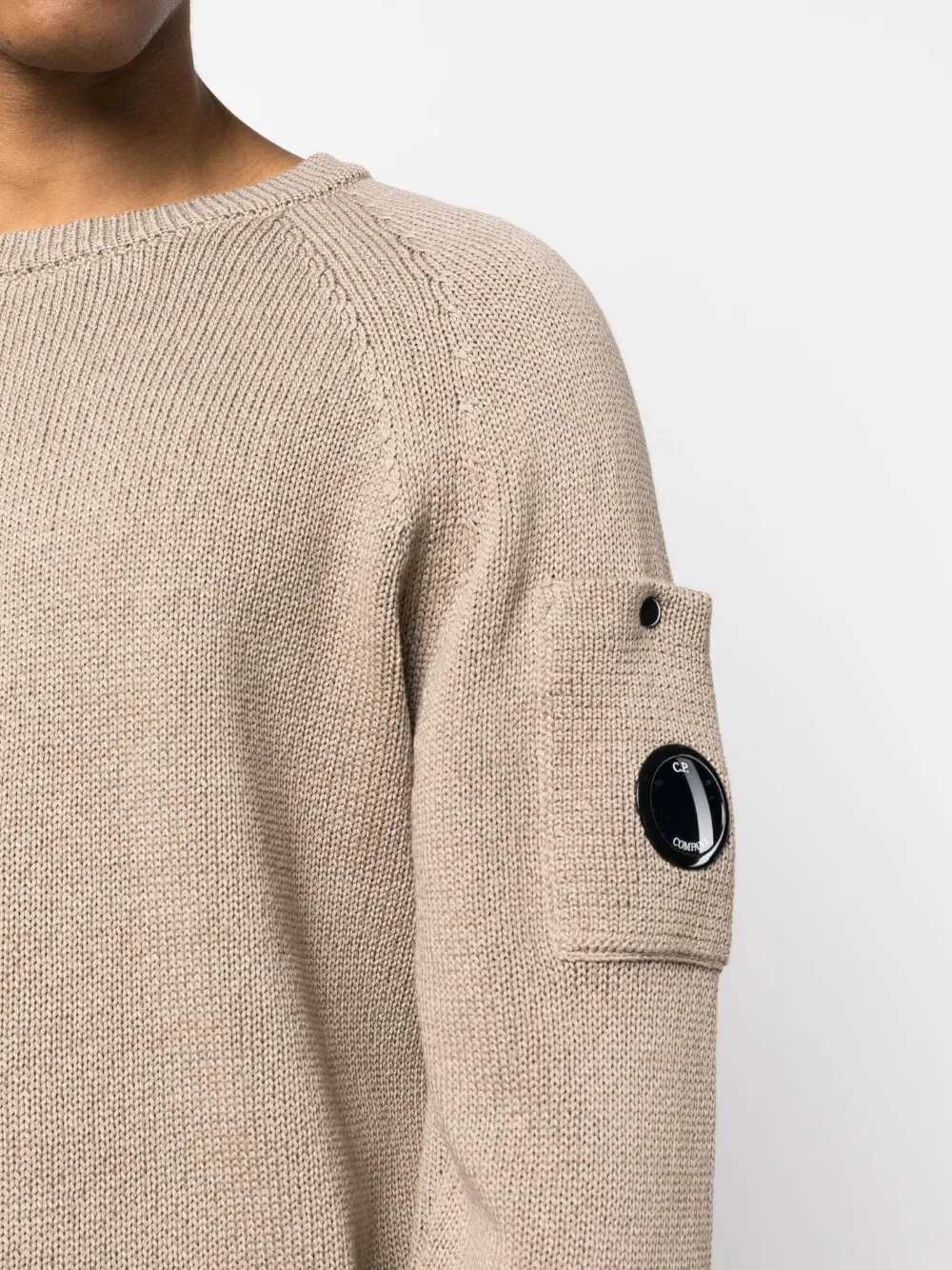 C.P. Company waffle-knit Cotton Jumper - Farfetch