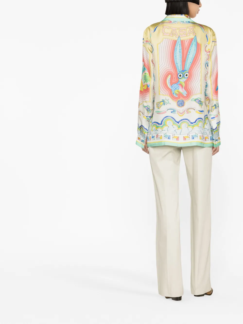 Casablanca Camicia Con Stampa Souvenir - Farfetch