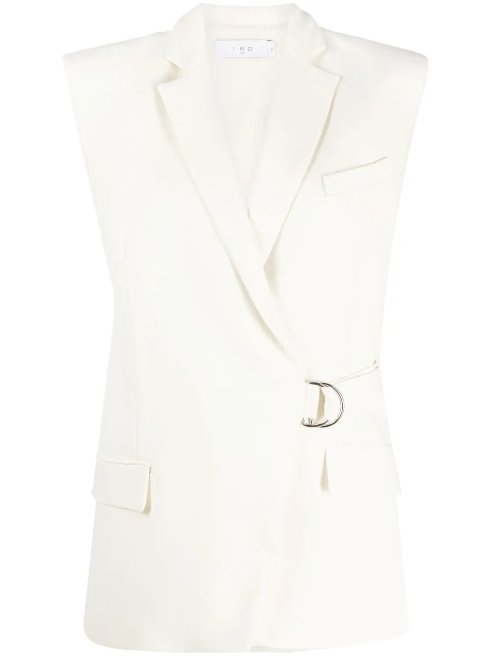 IRO Dumela Crepe Vest | Neutrals | FARFETCH