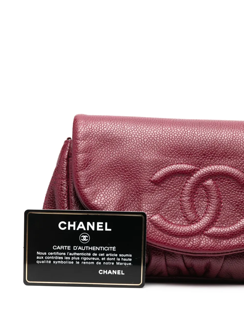 CHANEL Pre-Owned Cartera CC Half Moon 2010-2011 - Farfetch