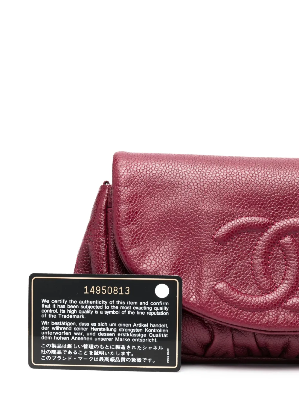 CHANEL Pre-Owned Cartera CC Half Moon 2010-2011 - Farfetch