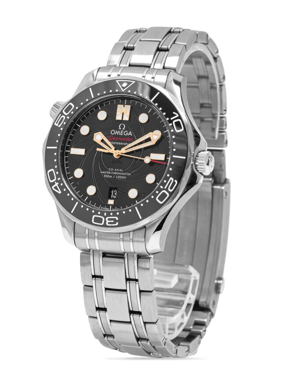 Pre-owned Omega 2020 Seamaster Diver 300m James Bond Limited Edition ...