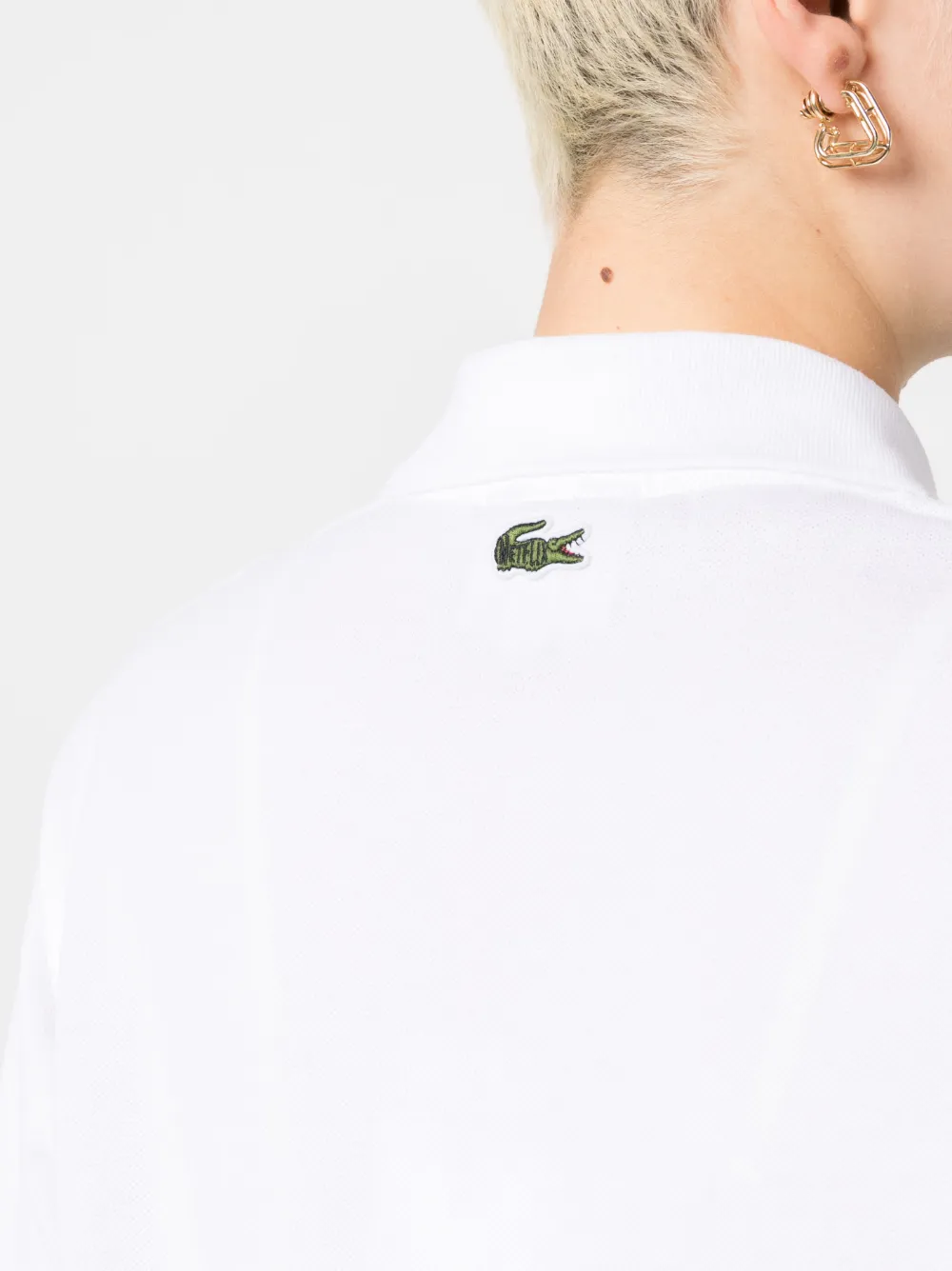 Lacoste Logo Patch Polo Shirt - Farfetch