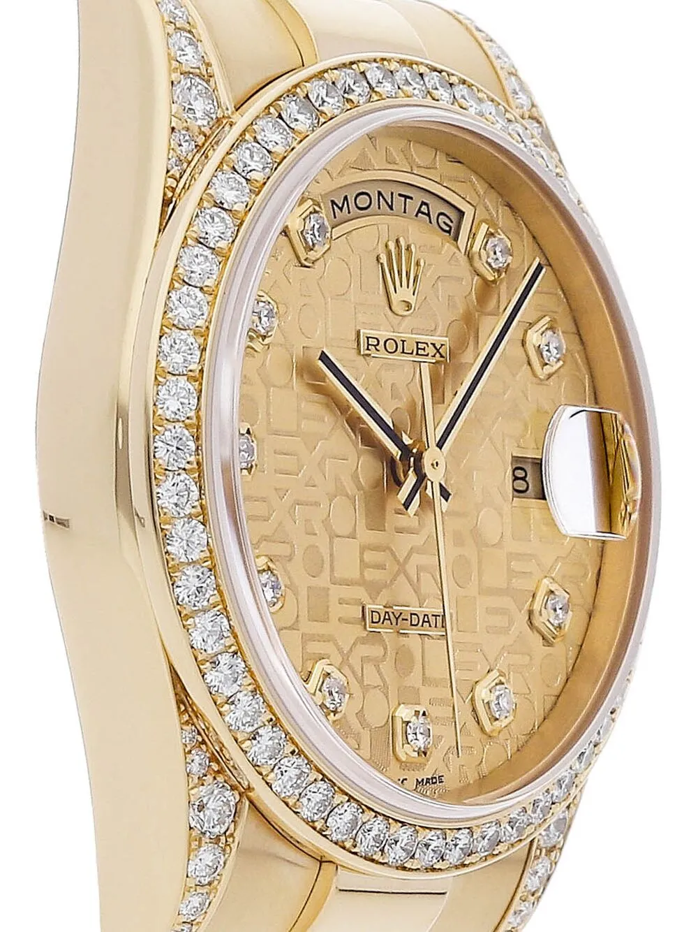 Pre-owned Rolex 2001 Day-date 36mm In Gold | ModeSens