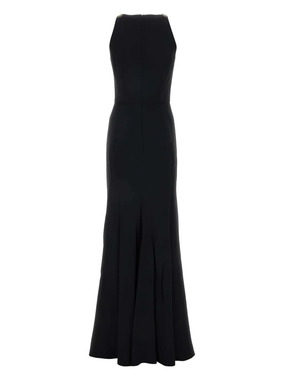 Alexander Mcqueen Crystal Orchid Embroidered Gown Farfetch