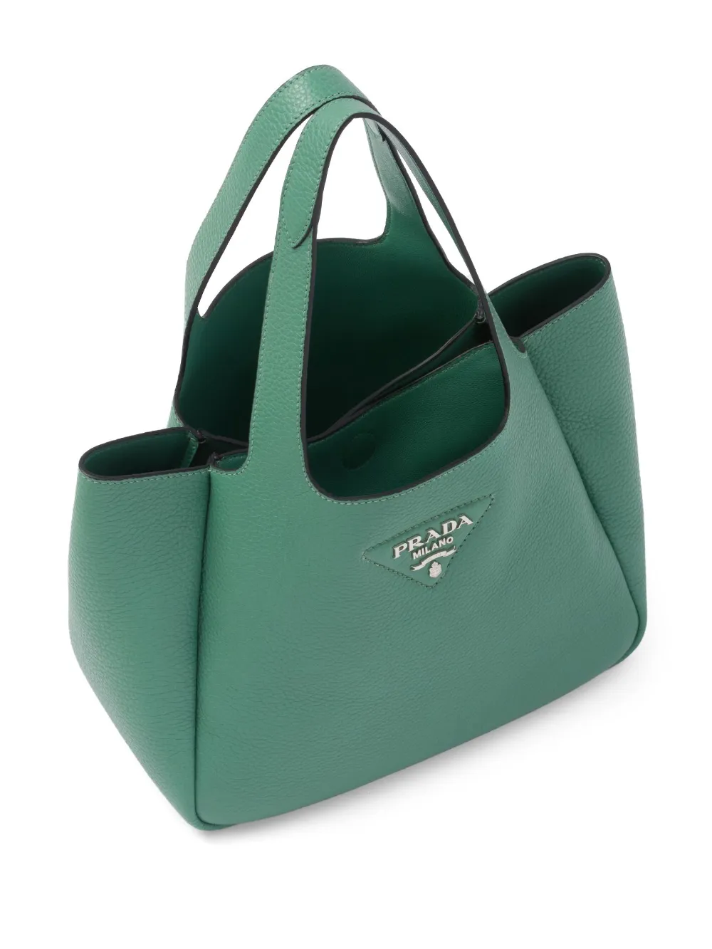 Prada logo-plaque Tote Bag - Farfetch