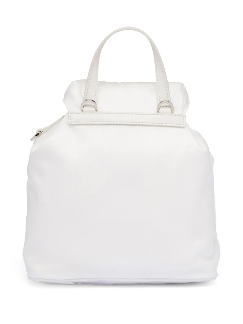Prada Re-nylon Mini Backpack In Weiss | ModeSens
