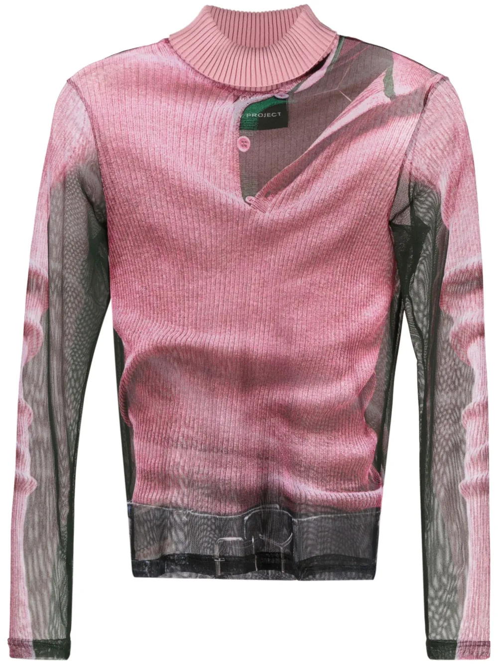 Y/project Pink Jean Paul Gaultier Edition Trompe L'oeil Y/project Pink Jean Paul Gaultier Edition Trompe L'oeil