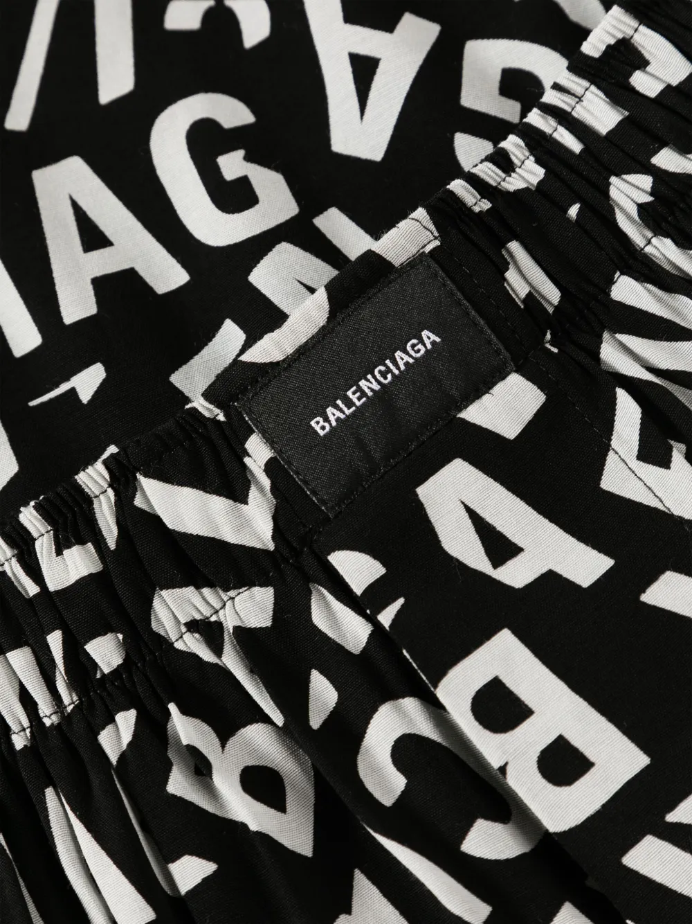 Balenciaga logo-print Trousers | Black | FARFETCH UK