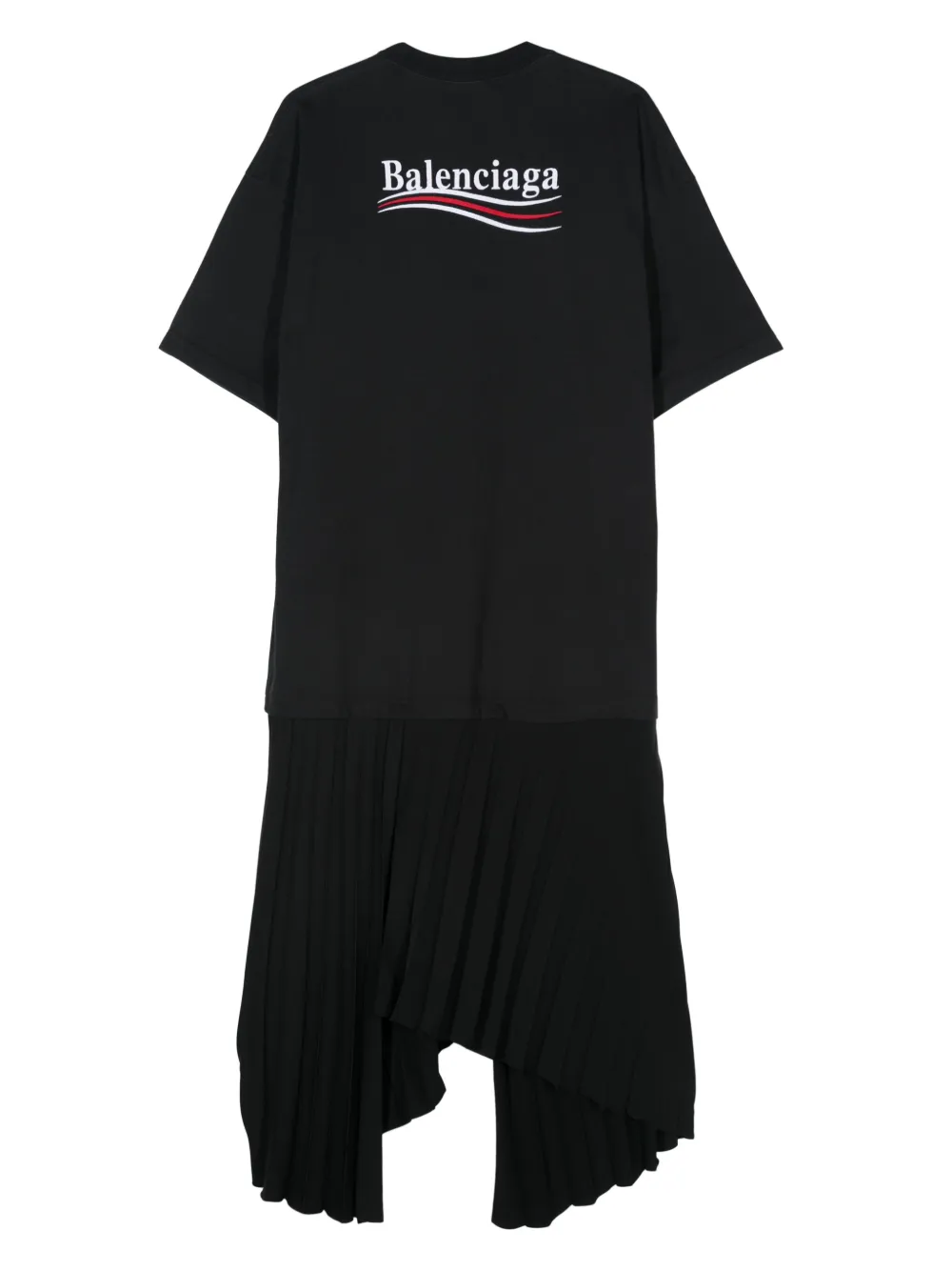 Balenciaga Political Campaign Maxi Dress | Black | FARFETCH