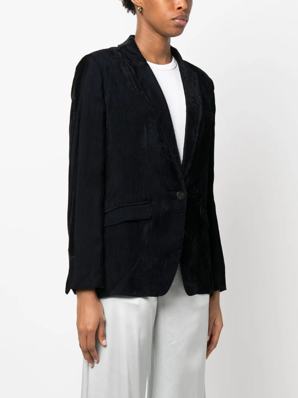 Forte Forte Corduroy single-breasted Blazer - Farfetch