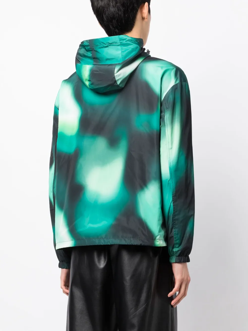 Karl Lagerfeld tie-dye Reversible Windbreaker | Green | FARFETCH