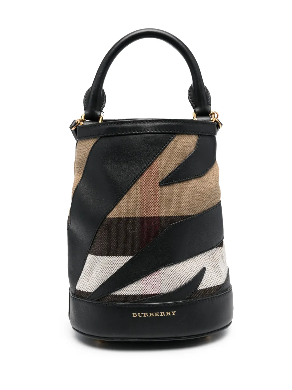 Pre-owned Burberry The Bucket Backpack In Black | ModeSens