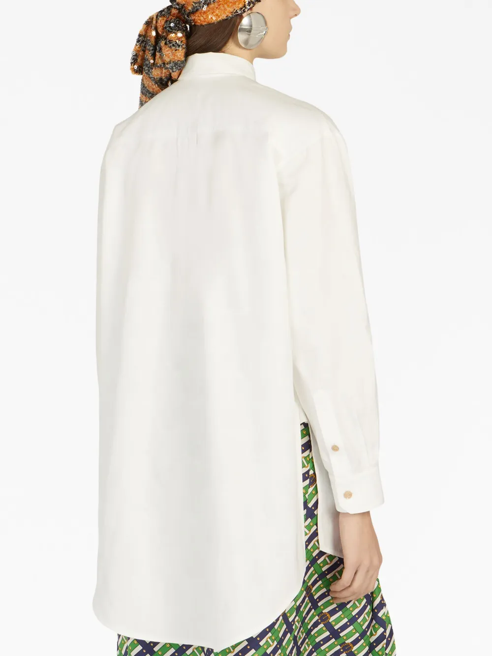 Gucci button-up Cotton Shirt - Farfetch