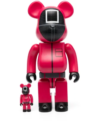 MEDICOM TOY Kit De Toy Art Squid Game BE@RBRICK | Vermelho | FARFETCH BR