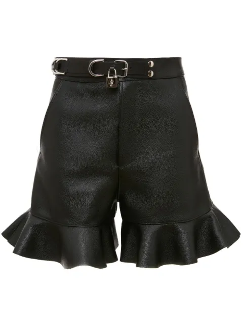 Designer Leather & Faux-Leather Shorts for Women - FARFETCH
