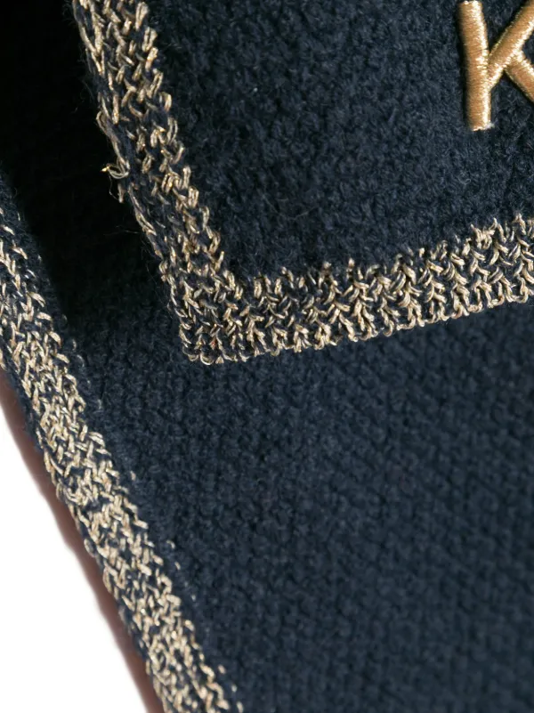 Michael kors scarf navy store