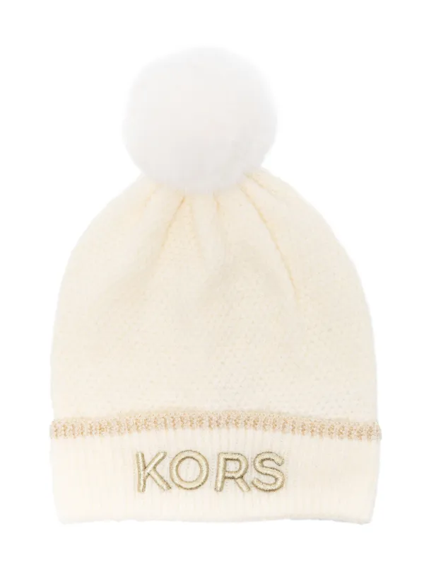 Michael kors pom pom beanie store