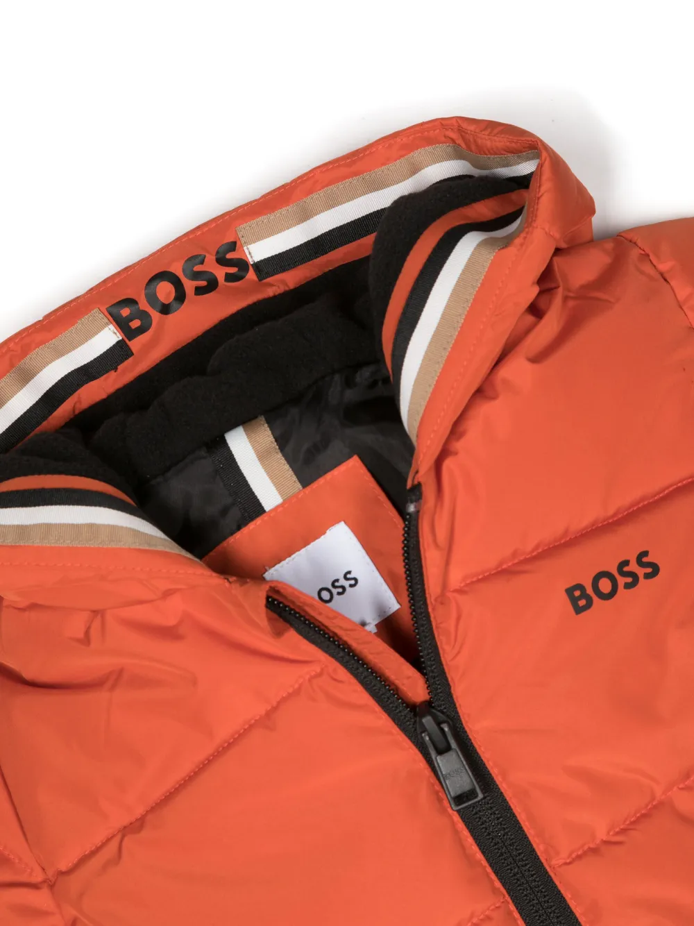 BOSS Kidswear Chamarra Con Capucha y Logo Estampado - Farfetch
