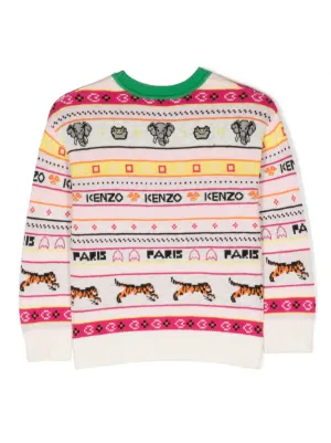 Kenzo Kids Teen Knitwear Shop Designer Kidswear on FARFETCH