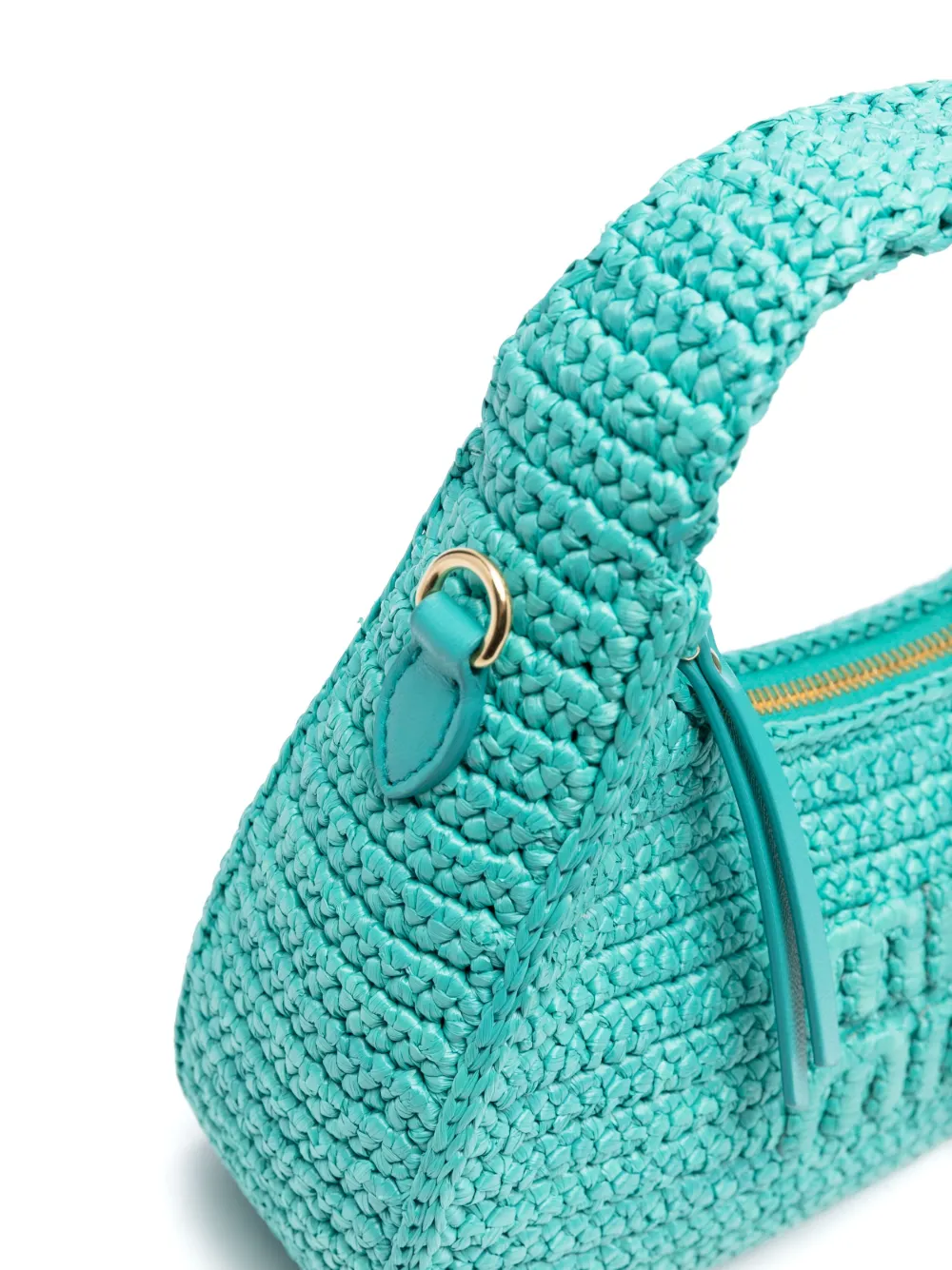 Miu Miu Mini Wander Crochet Shoulder Bag Farfetch