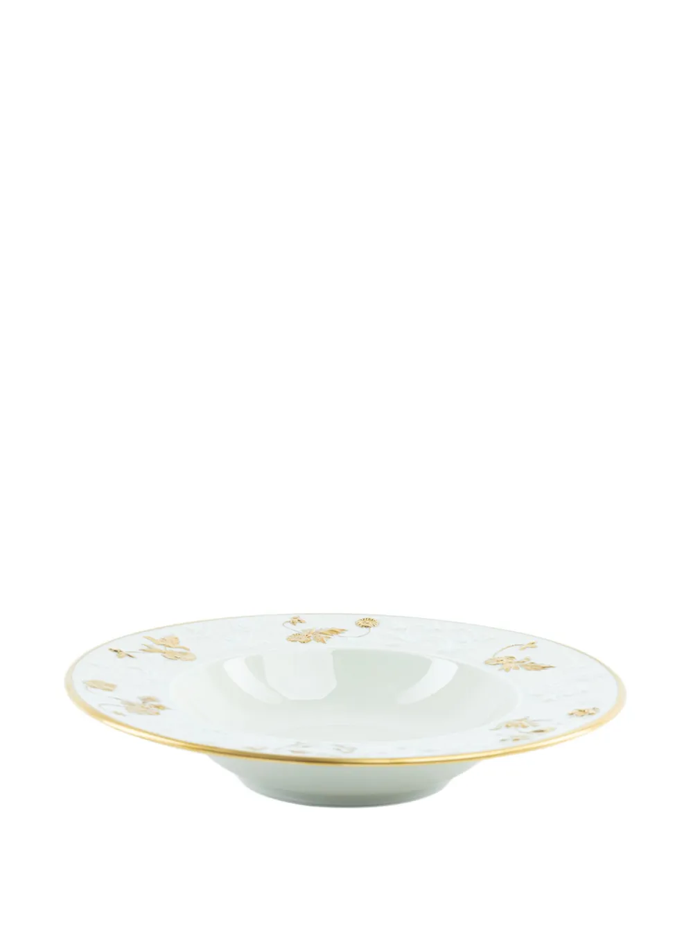 VILLARI Taormina Porcelain Soup Plate | White | FARFETCH
