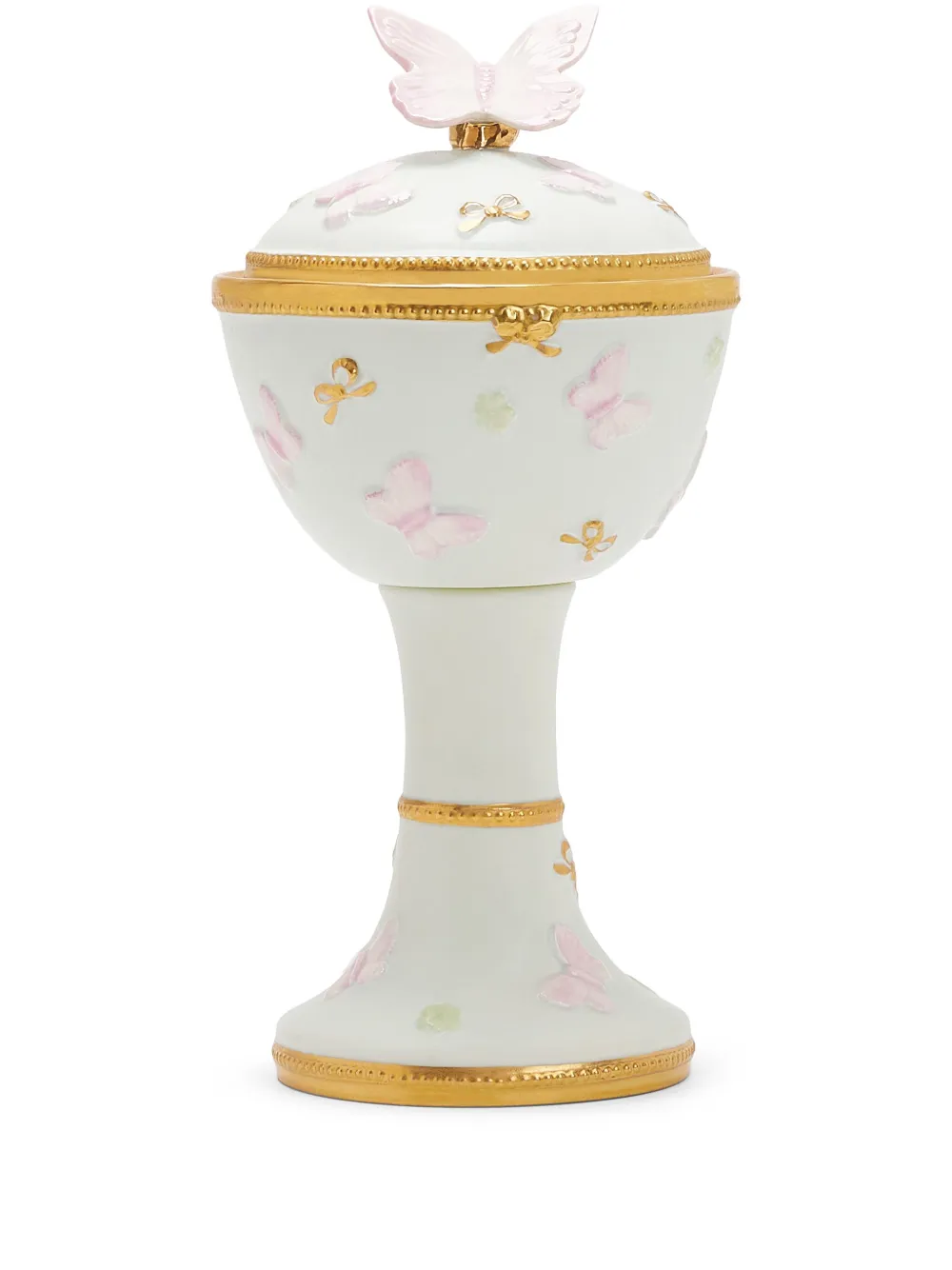 VILLARI Blooming Butterfly Mabkhara (12cm x 24cm) | White | FARFETCH