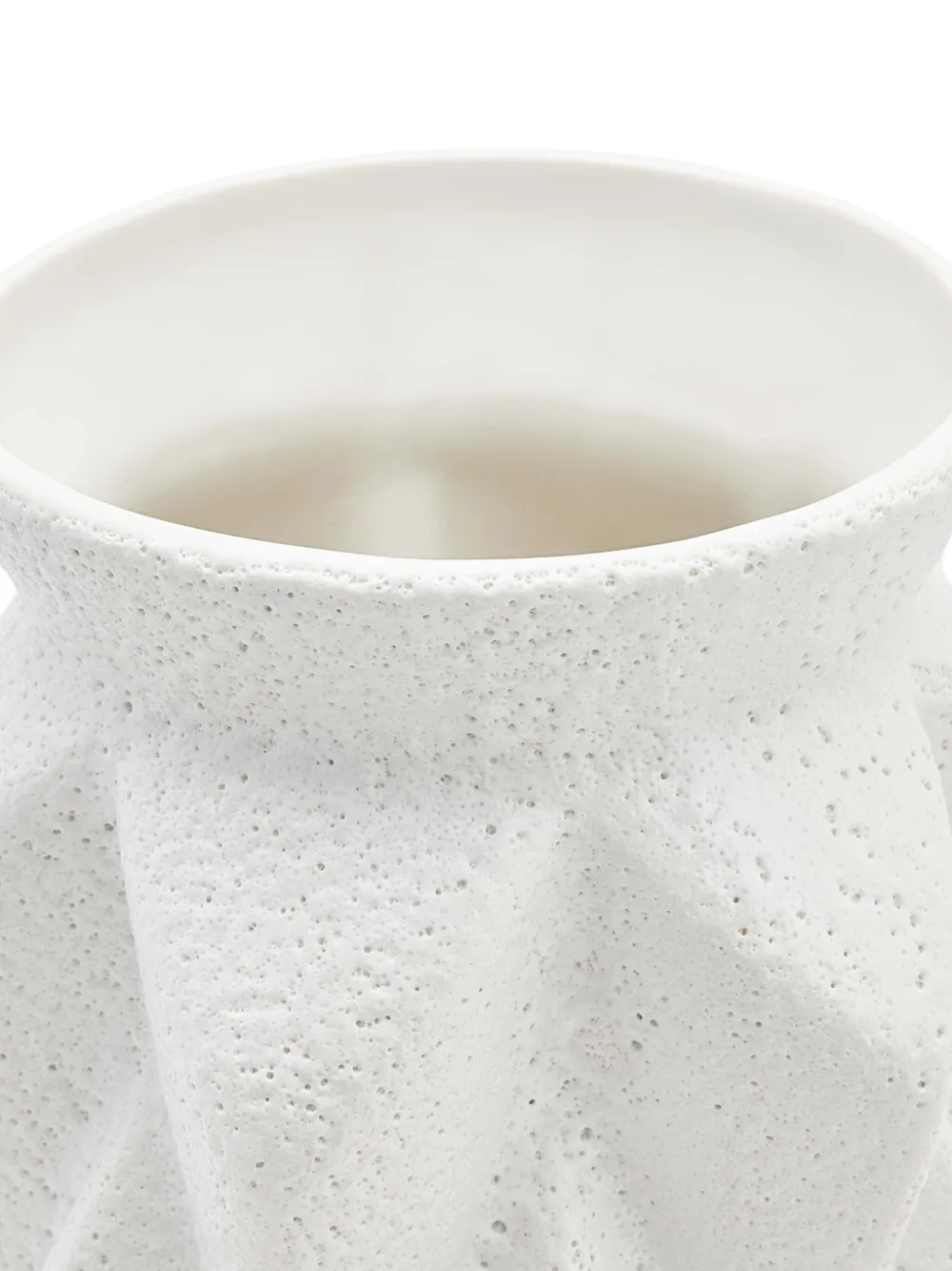 Jonathan Adler Medium Accordion Vase | White | FARFETCH