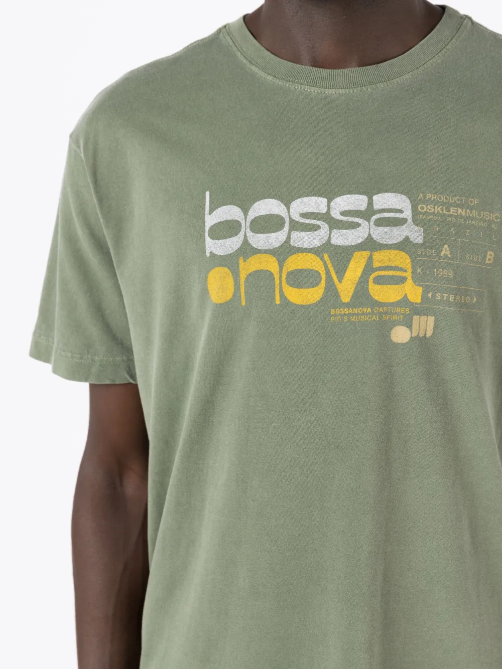 Osklen Camiseta Bossa Record Com Estampa - Farfetch