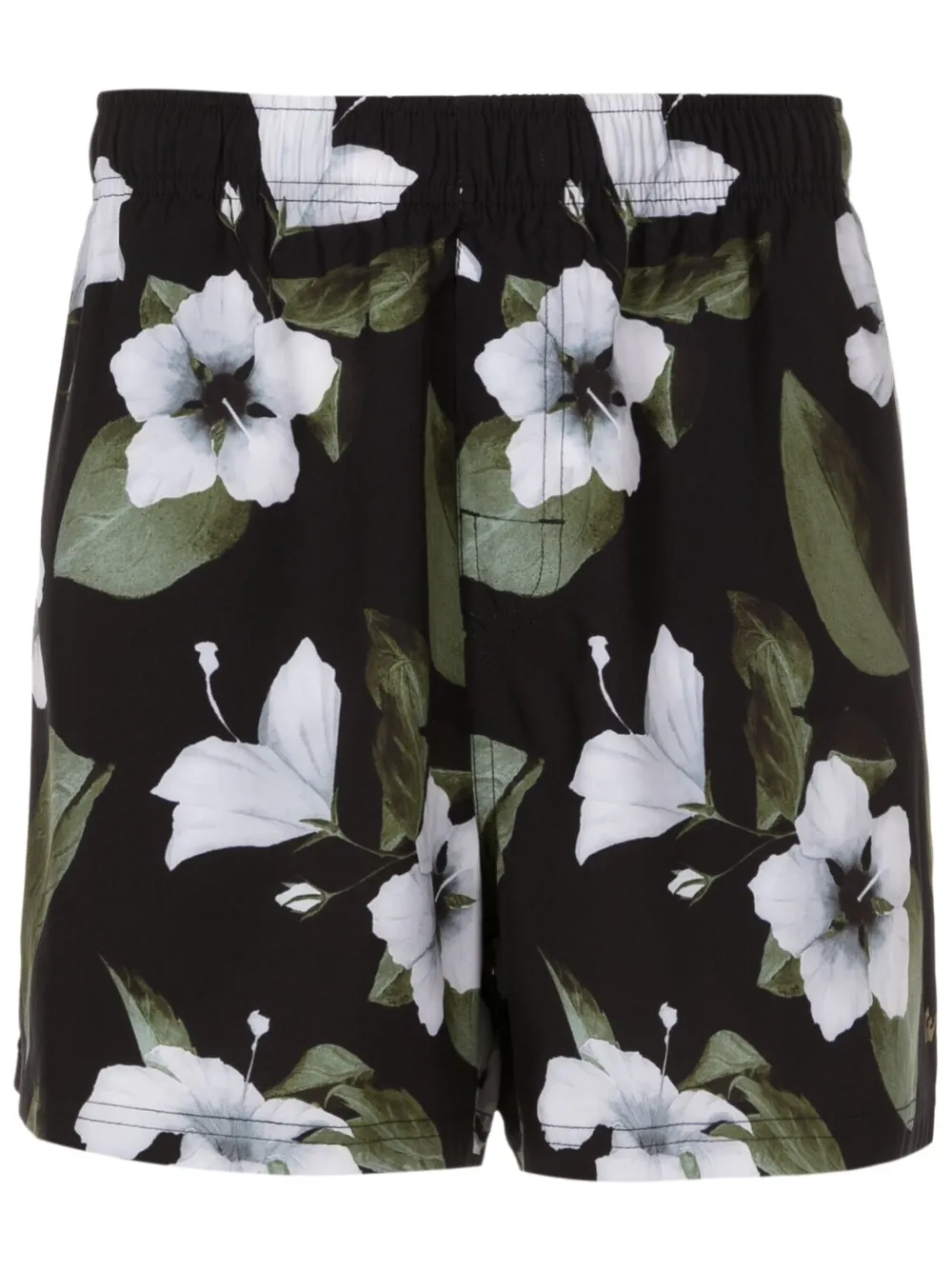 Osklen Floral Acqua Swim Shorts | Black | FARFETCH AO