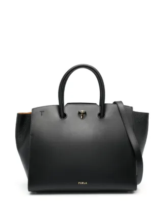 Furla Large Genesi Leather Tote Bag - Farfetch