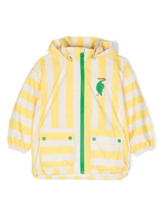 Mini Rodini logo-patch stripe-print Jacket - Farfetch
