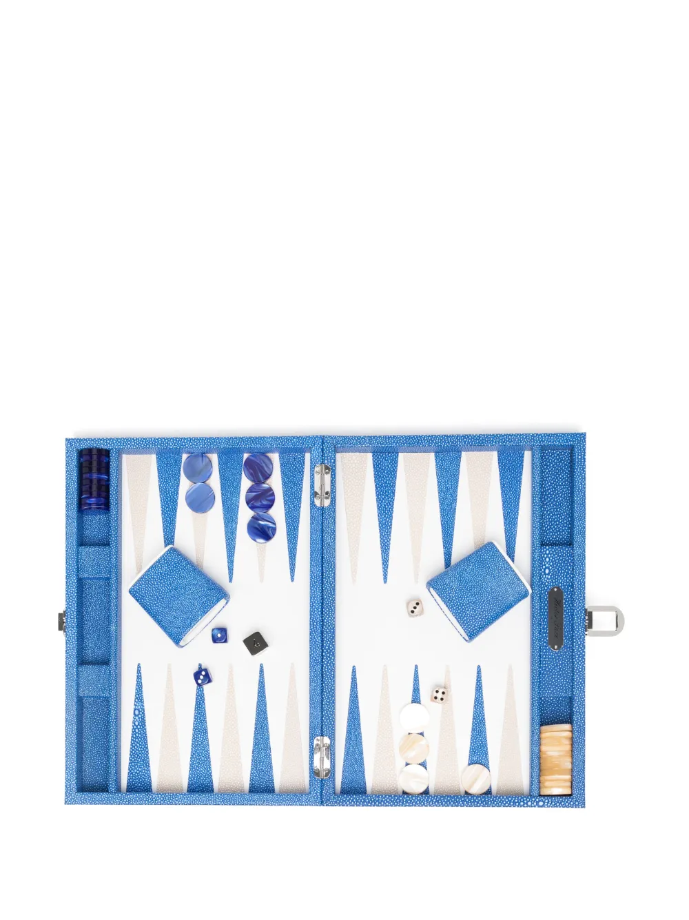 Hector Saxe two-tone Backgammon Set | Blue | FARFETCH