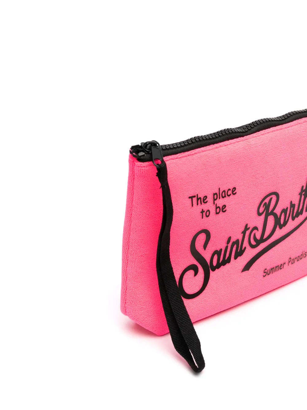 MC2 Saint Barth Aline Logo print Pochette Bag Farfetch mc2-saint-barth-aline-logo-print-pochette-bag-farfetch